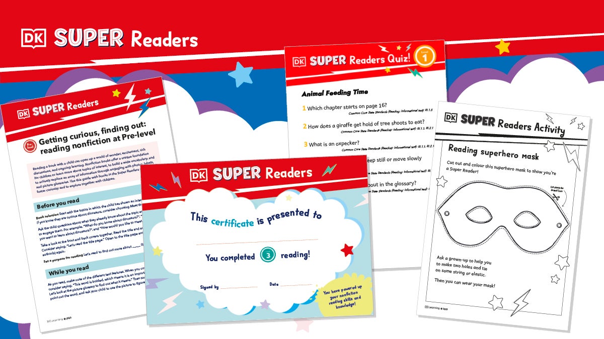 Unlock the Superpower of Reading with DK Super Readers - Penguin Random ...